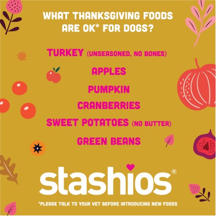 Thanksgiving Foods that are ok for your pup – Stashios